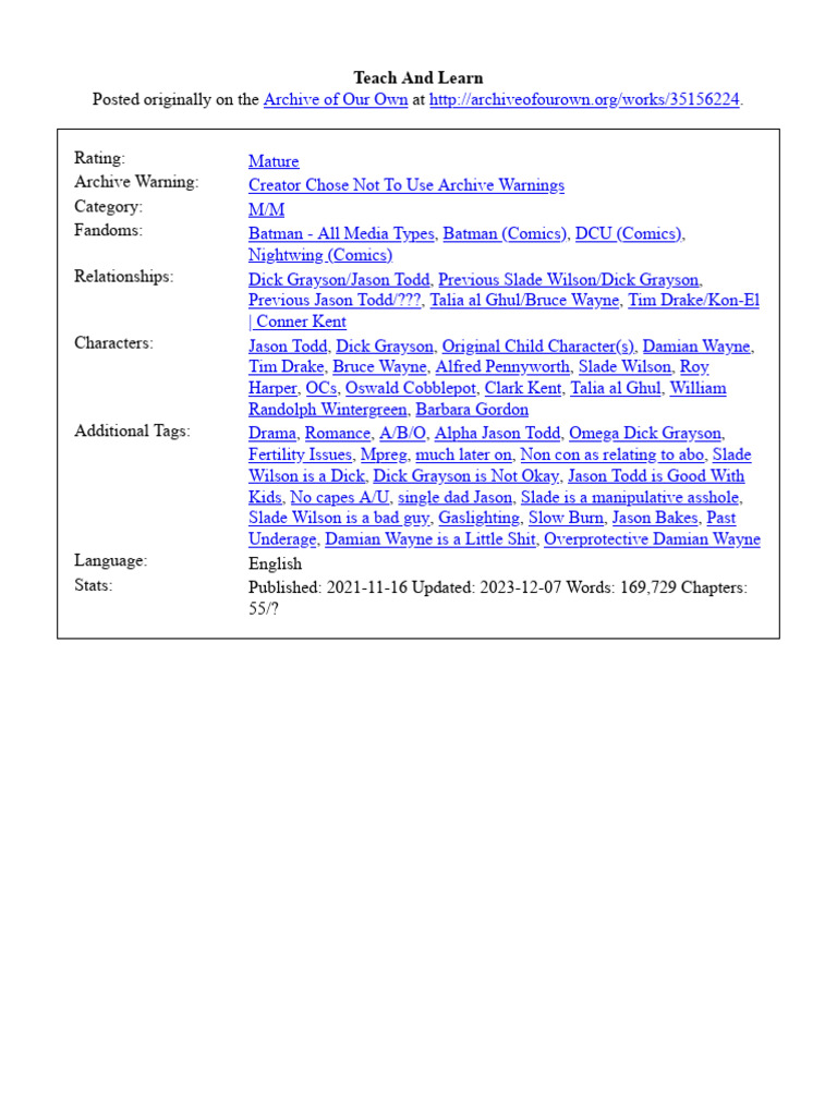 Teach and Learn | PDF