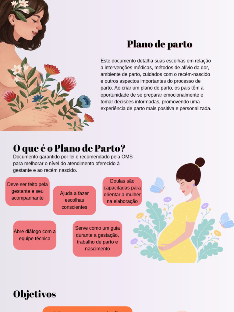 Plano de parto_20240319_112129_0000 | PDF | Parto | Gravidez