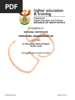 N5 Personnel Training November 2019 | PDF | Question | Learning