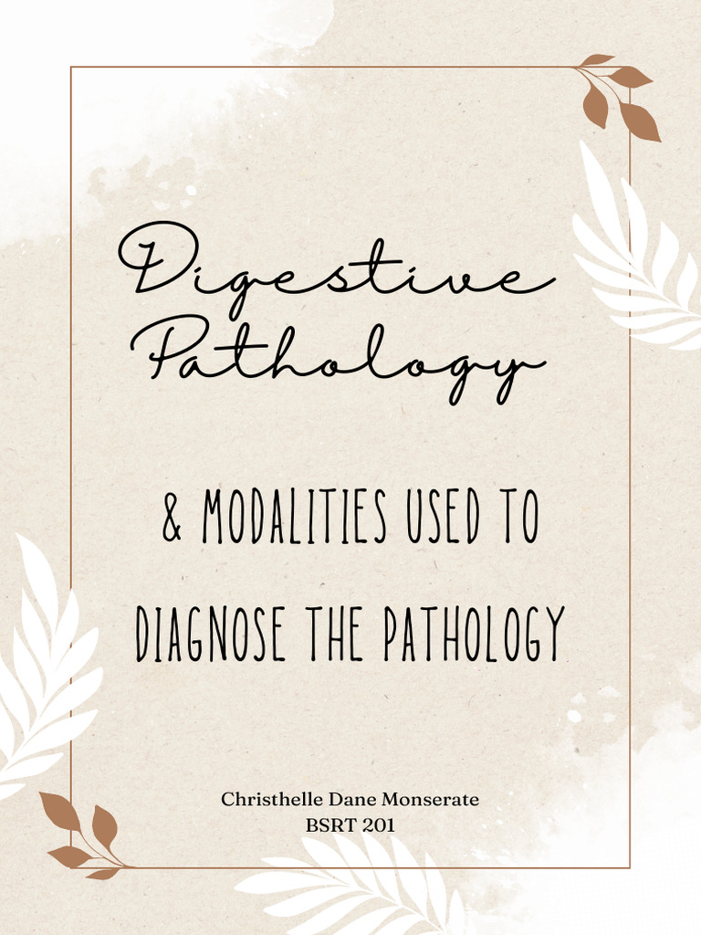 Digestive Pathology Monserate | PDF