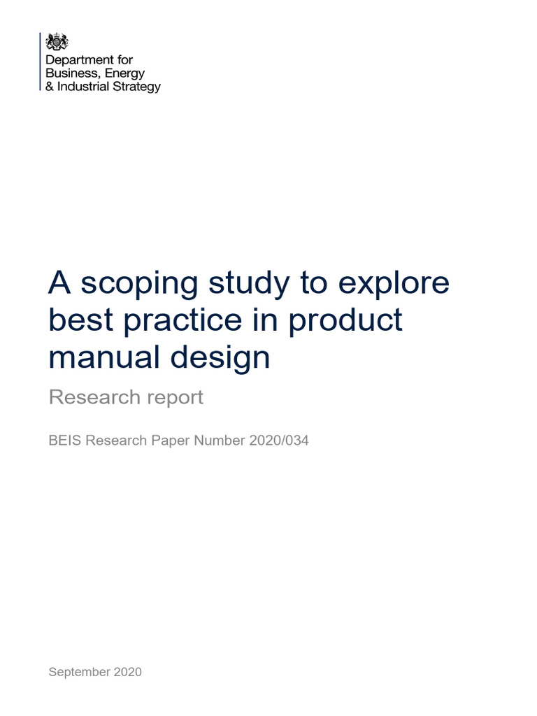 scoping-study-best-practice-product-manual-design_ | PDF | Home Appliance | Safety