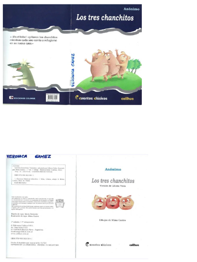 Cuento de Los 3 Chanchitos | PDF