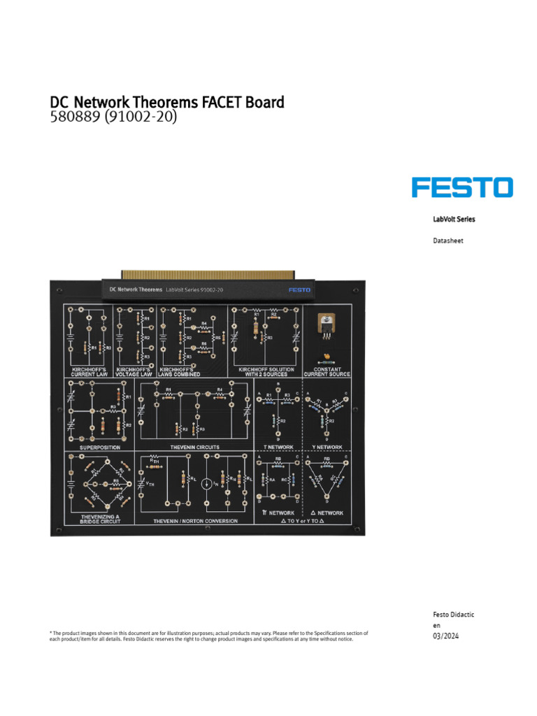 DC Theorems Training Module | PDF | Electrical Network | Electronic Circuits