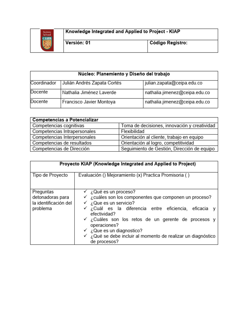 Proyec - 1 - PDP | PDF | Cliente | Business