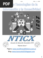 PLANIFICACION NTICX 2025-4TO AÑO (1) | PDF | Tecnología de información y comunicaciones | La ...
