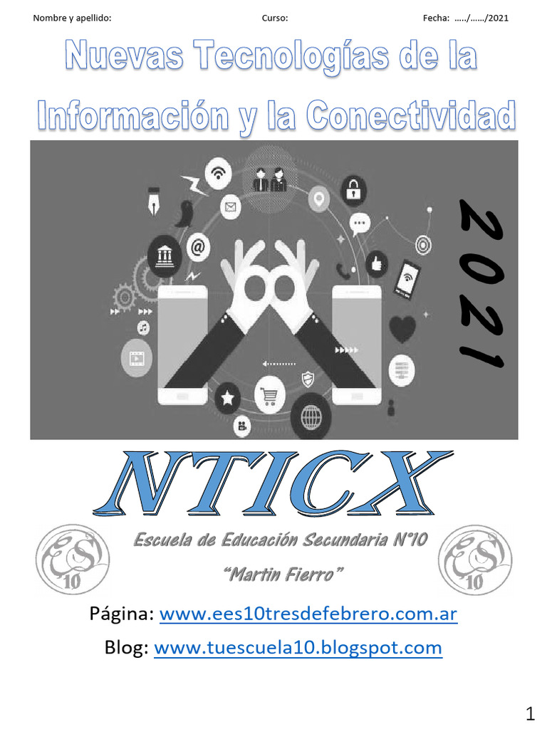Cuadernillo Nticx 2021 | Descargar gratis PDF | Red mundial | Internet y web