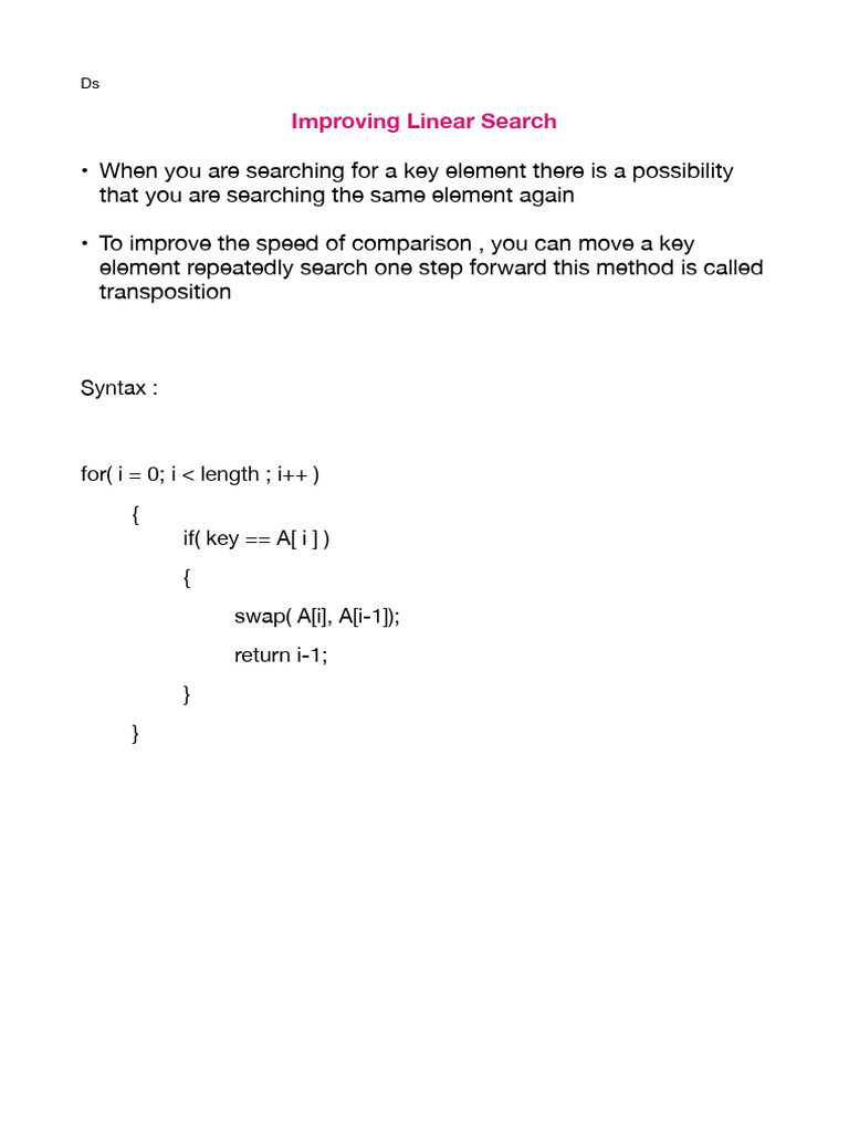 ImprovingLinear 101 | PDF