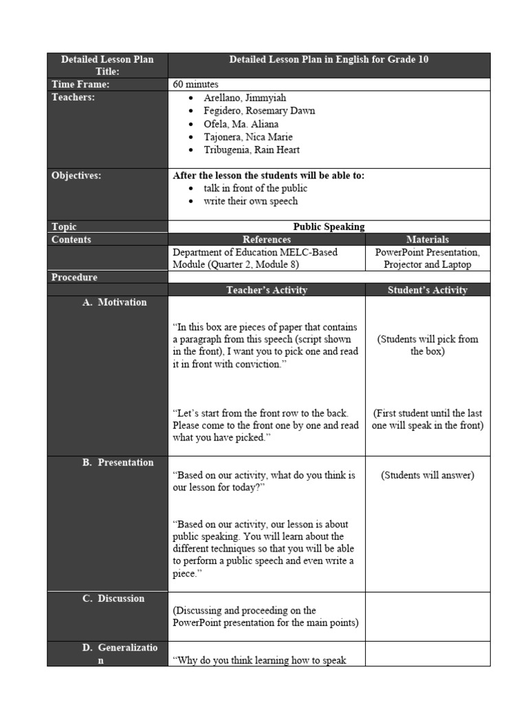 Macro Output | PDF | Lesson Plan | Human Communication Macro Output | PDF | Lesson Plan | Human Communication