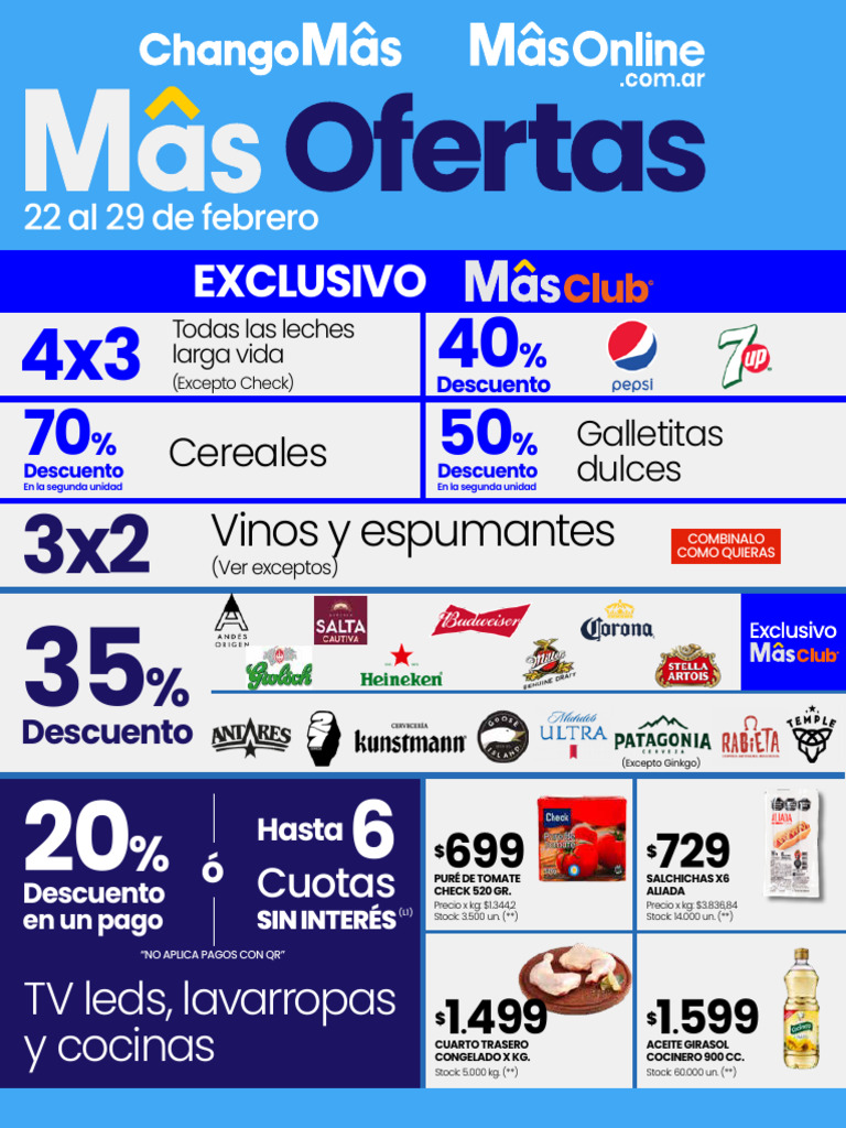 FLYER - MÁS OFERTAS-22 Al 29 FEB - Baja | PDF