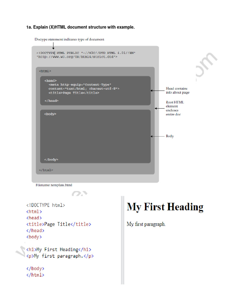 IWP MQP Solpdf | PDF | Html | Html Element