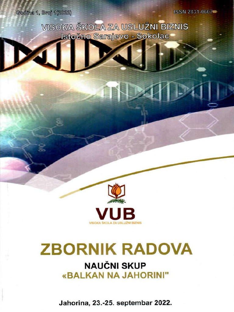 Zbornik Balkannajahorini2022 | PDF