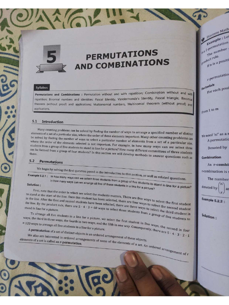 Mathematics Chapter-5 Compressed | PDF