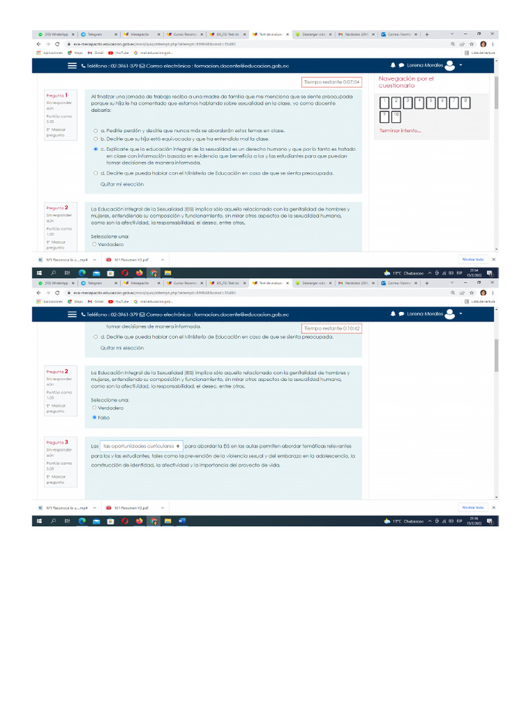 Evaluacion Modulo1 | PDF