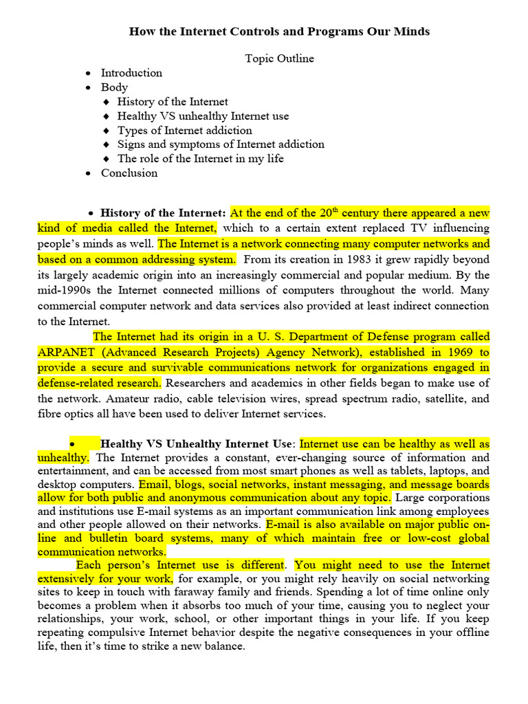 Internet | PDF | Internet | Computer Network