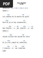 Hay Libertad Letra | PDF