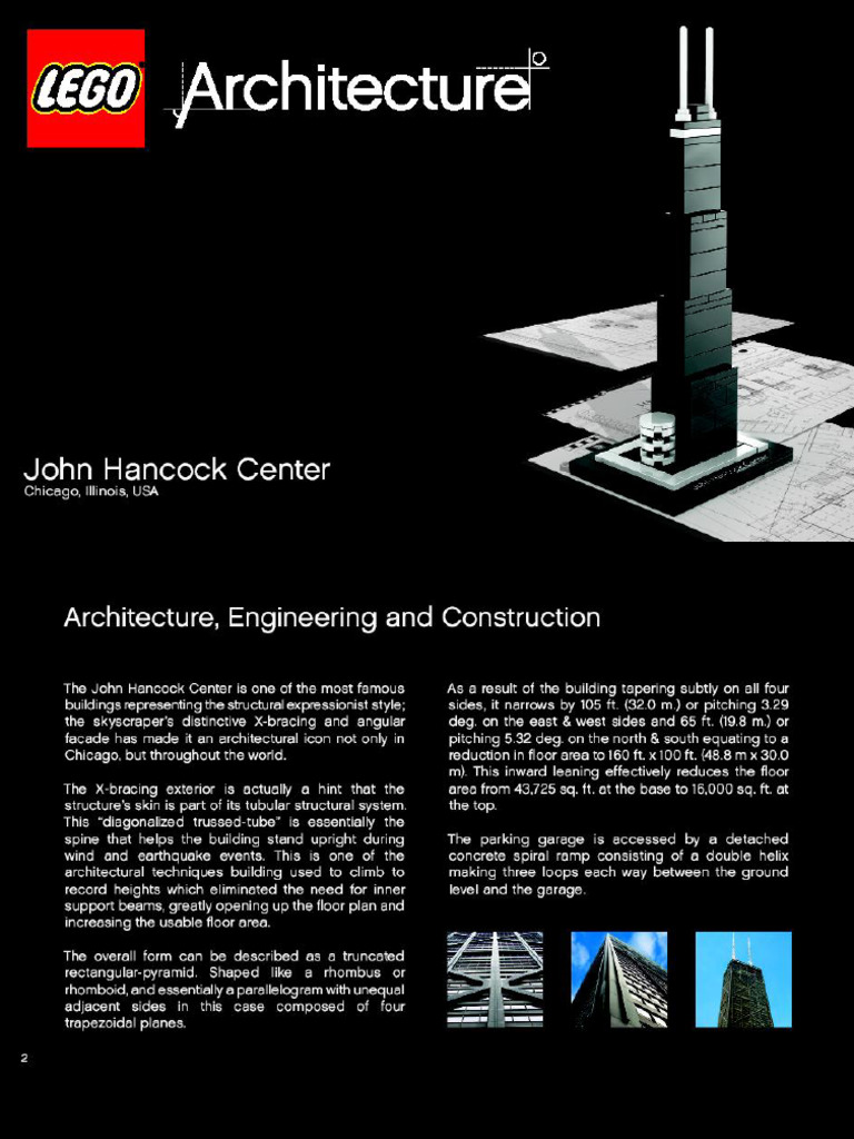 LEGO Architecture - John Hancock Center | PDF