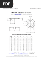 Metric DIN 7 Spec | PDF | Screw | Steel