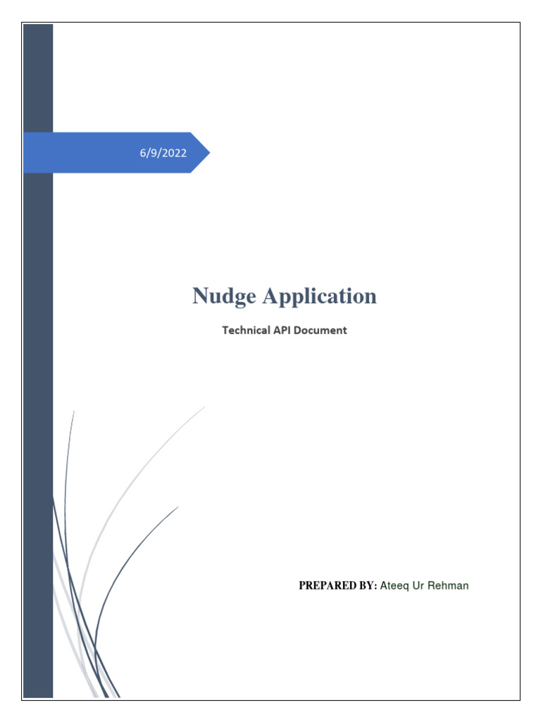 Technical Nudge API Documentation | PDF | Json | Computing