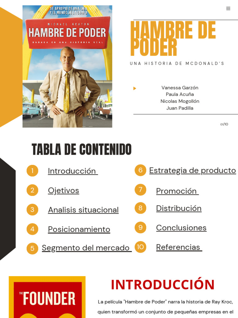 Hambre de Poder | PDF | Mc Donald's | Marketing