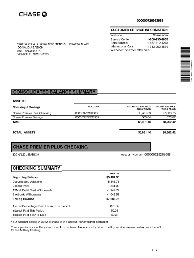 September Statement | PDF | Overdraft | Banks