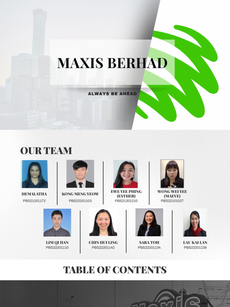 MGT7103 Group 4 - Maxis - Presentation 3 | PDF | Computer Security ...