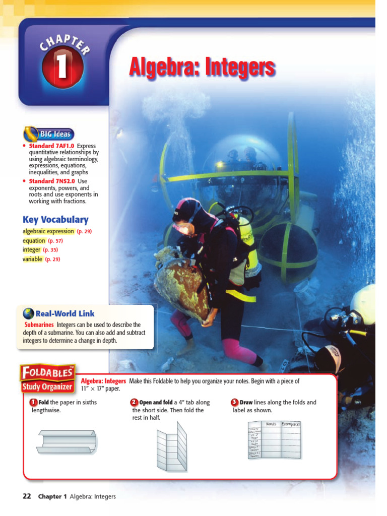 Chapter 1 Algebra-Integer | PDF | Multiplication | Numbers