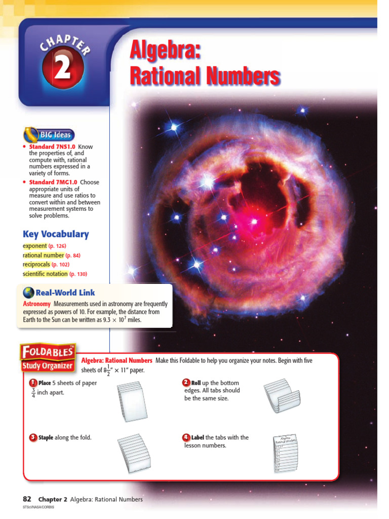 Chapter 2 Algebra-Rational Numbers | PDF | Decimal | Numbers