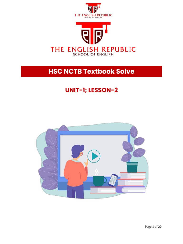 Nelson Mandela - Unit-1-Lesson-2-With-Answers - Updated | PDF | Nelson ...