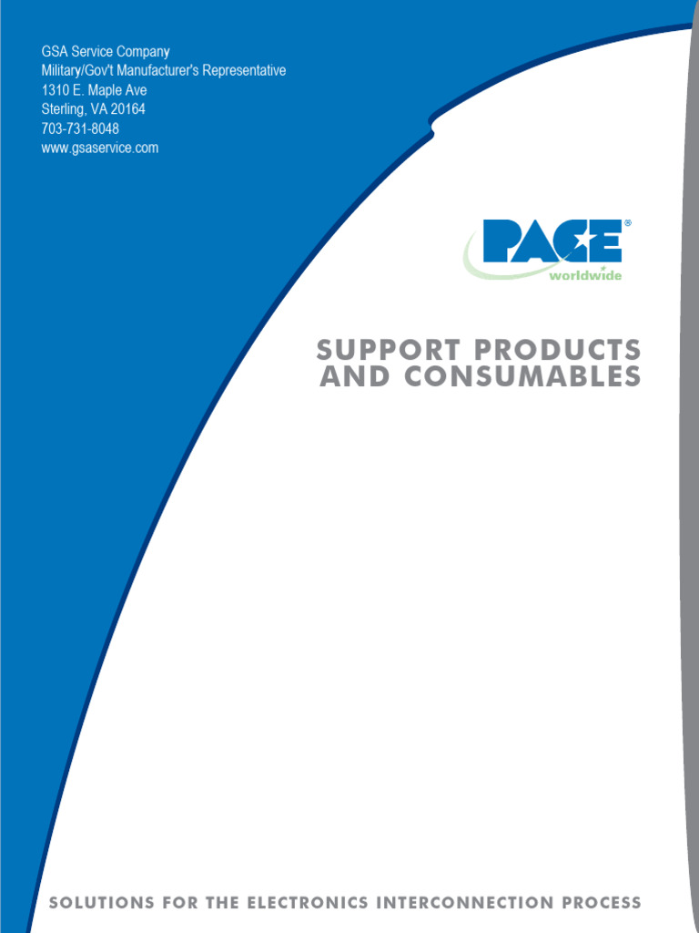 PACE Soldering & Desoldering Parts Guide | PDF | Electrical Connector ...