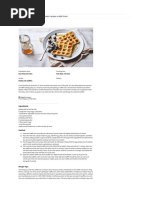 Preppy Kitchen Waffle Recipe | PDF | Waffle | Fat
