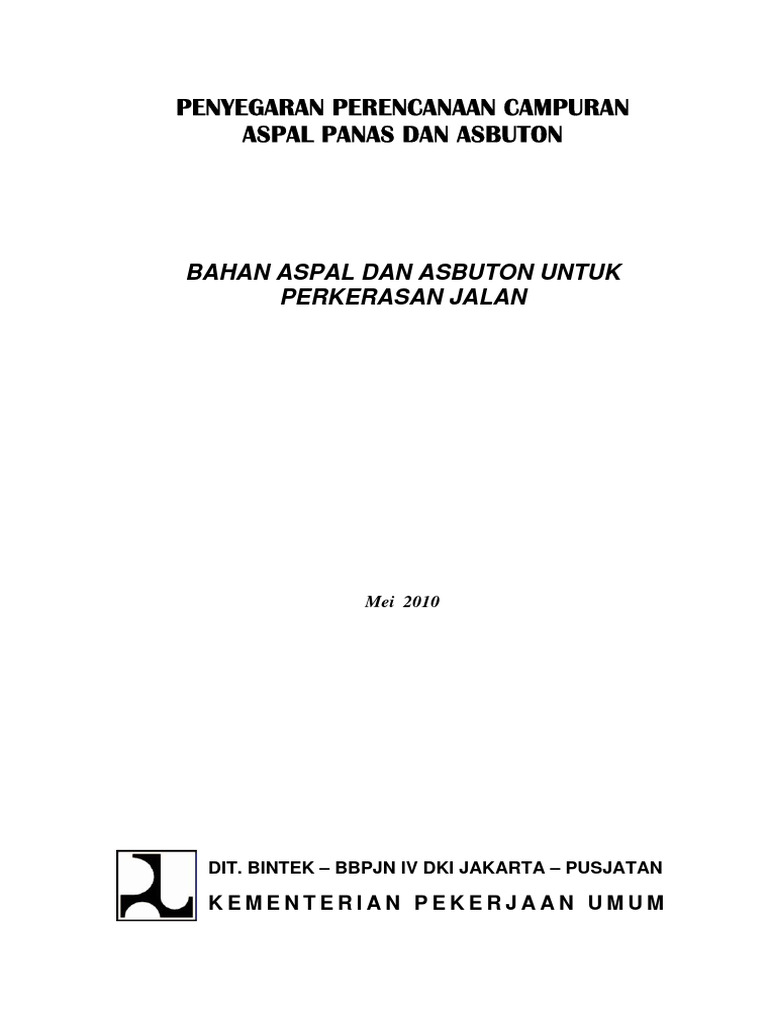 2-Bahan Aspal Dan Asbuton Untuk Perkerasan Jalan | PDF