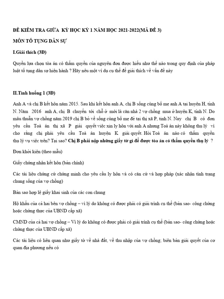 Đề Giữa Kỳ Ttds | PDF