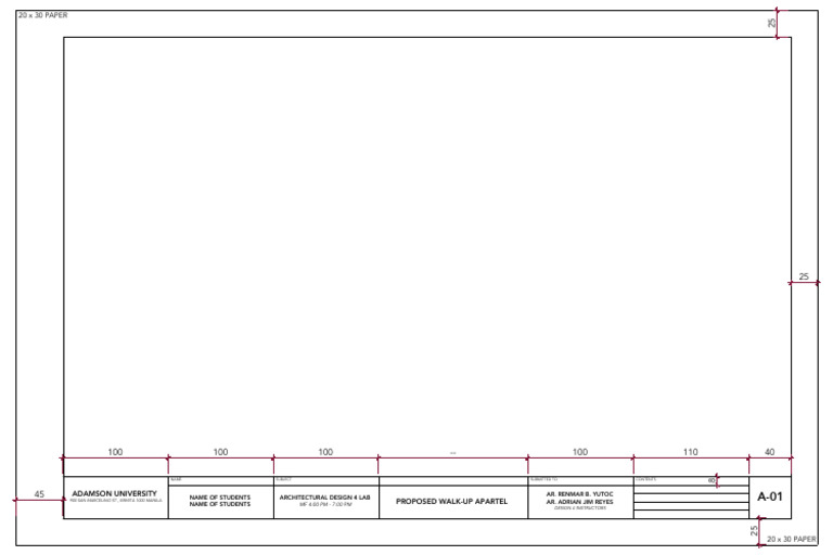 Title Block (20x30) | PDF