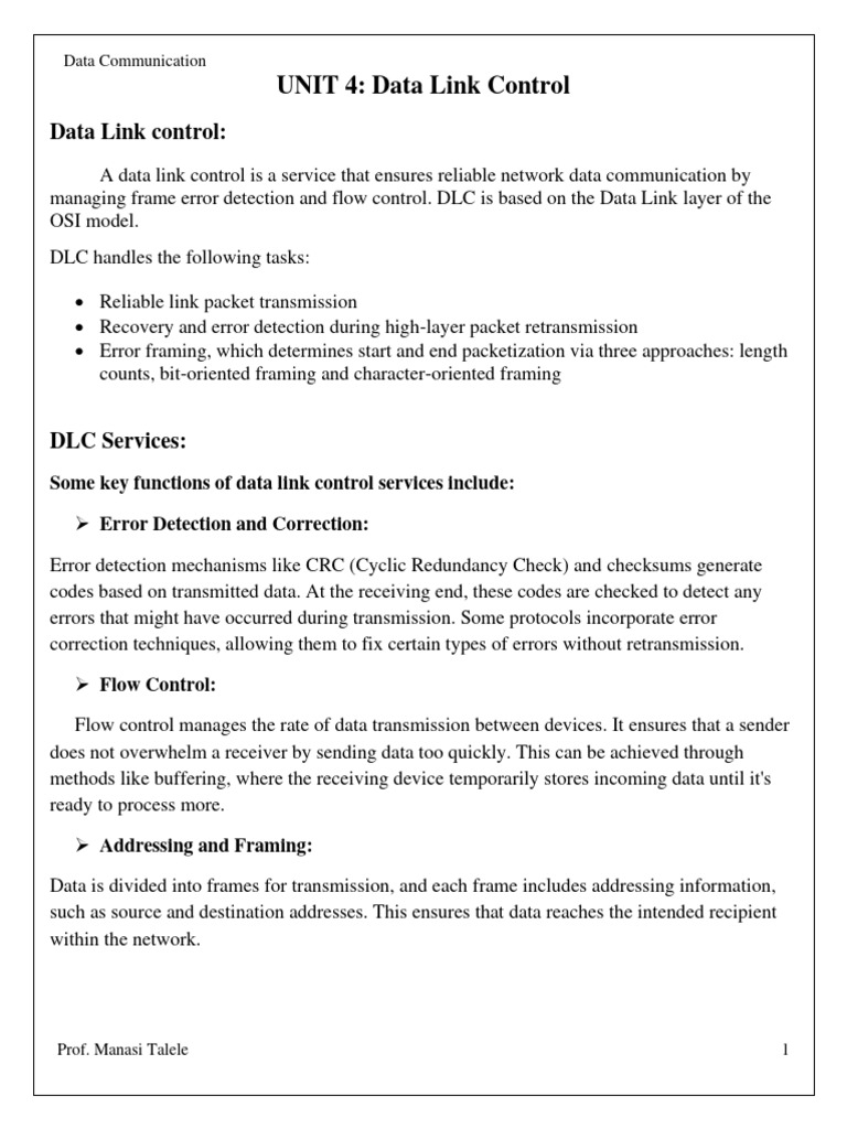 Unit 4 DC 1 | PDF | Ip Address | Computer Network