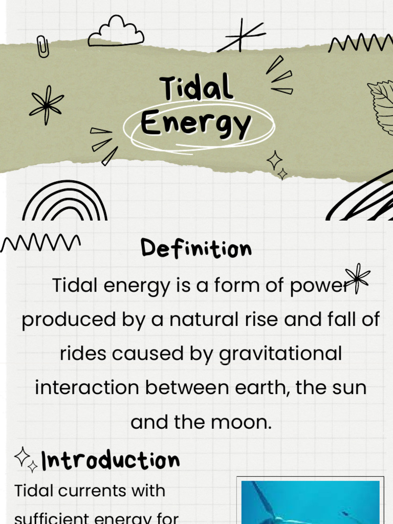Tidal Energy | PDF