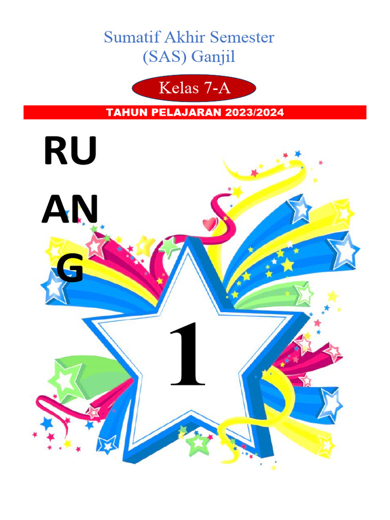 Jadwal SAS Ganjil 2023/2024 | PDF