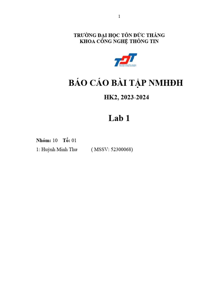 Lab1_52300068_HuynhMinhThu | PDF