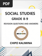 G9 R.E Past Papers and Marking Keys (2015 - 2021) | PDF | Jesus | God