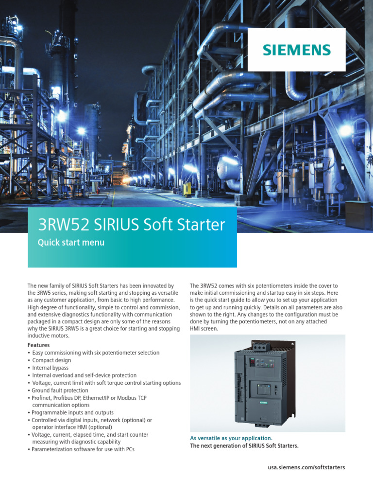 3RW52_Quick_Start_Guide | PDF | Power Supply | Computing