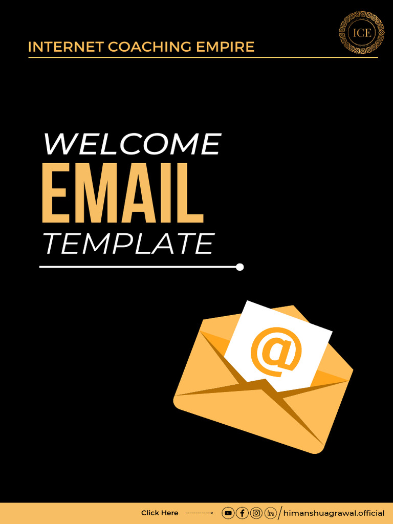 12. Welcome Email Template | PDF | Coupon