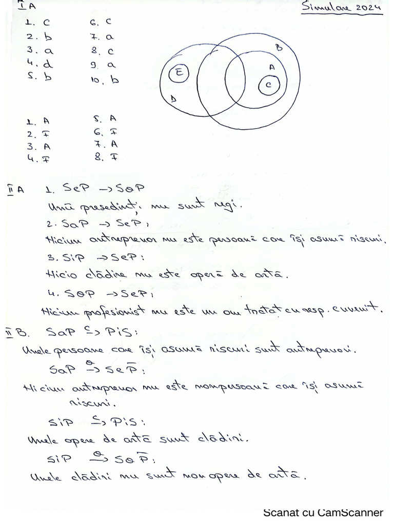 Subiect Simulare 2024 | PDF