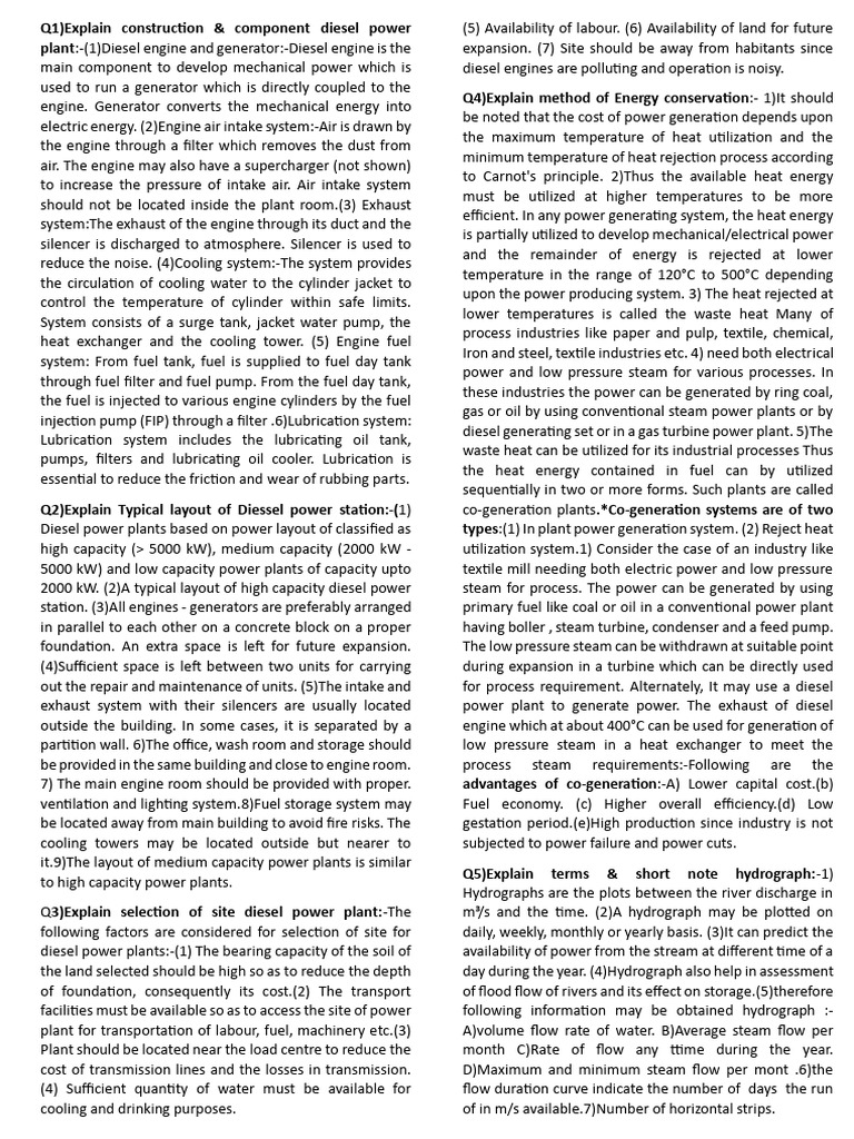 EE Final | PDF | Nuclear Reactor | Cogeneration