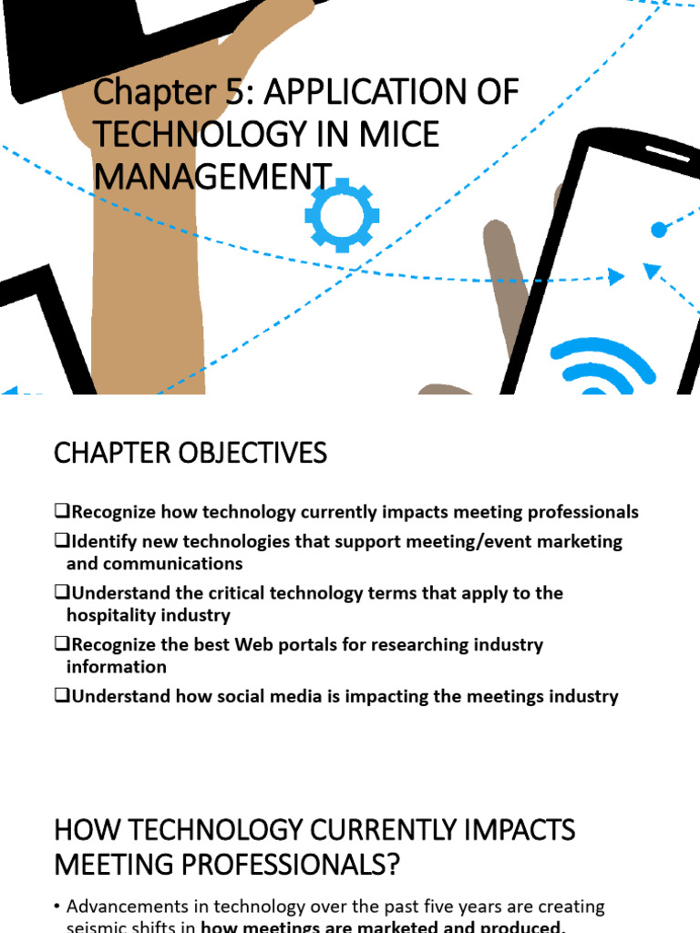 Chapter 5_Application of IT in MICE mgnt. | PDF | Radio Frequency Identification | Cyberspace
