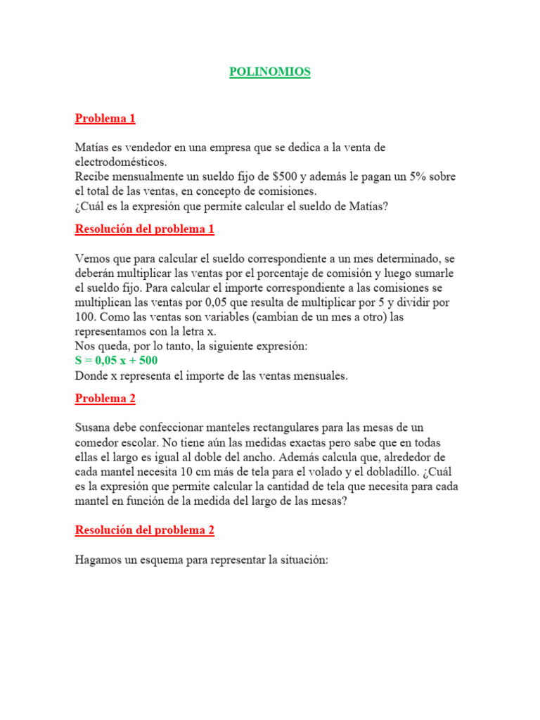 POLINOMIOS | PDF | Ciencia computacional | Matemática Elemental