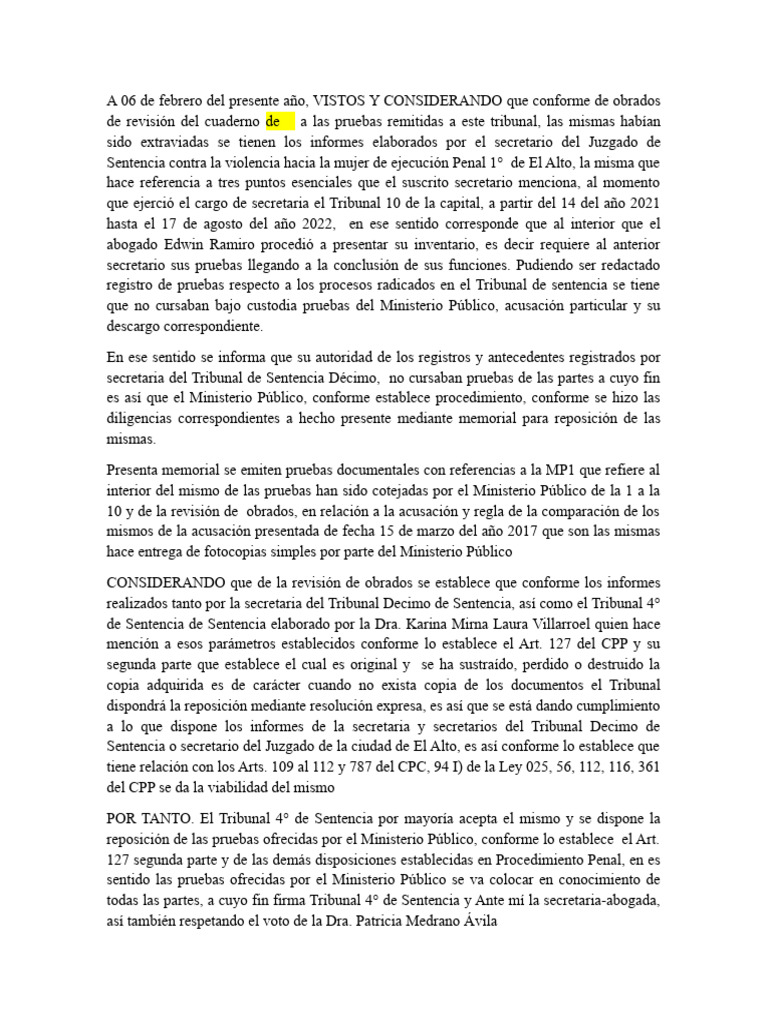 AUTO | PDF | Sentencia (ley) | Justicia