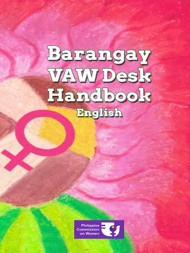 Barangay VAW Desk Handbook 2023 English | PDF | Violence | Domestic Violence