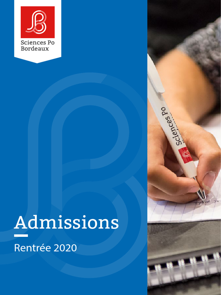 Admissions 2020 à Sciences Po Bordeaux | PDF | Enseignement des langues