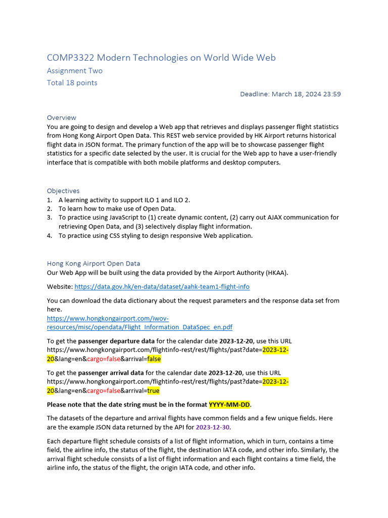 202324B Ass2 | PDF | World Wide Web | Internet & Web