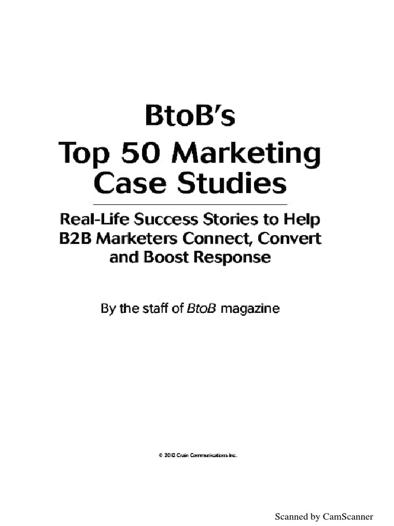 50 Case Studies | PDF