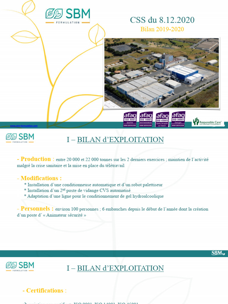 2-Présentation SBM CSS 2019 | PDF | Sécurité